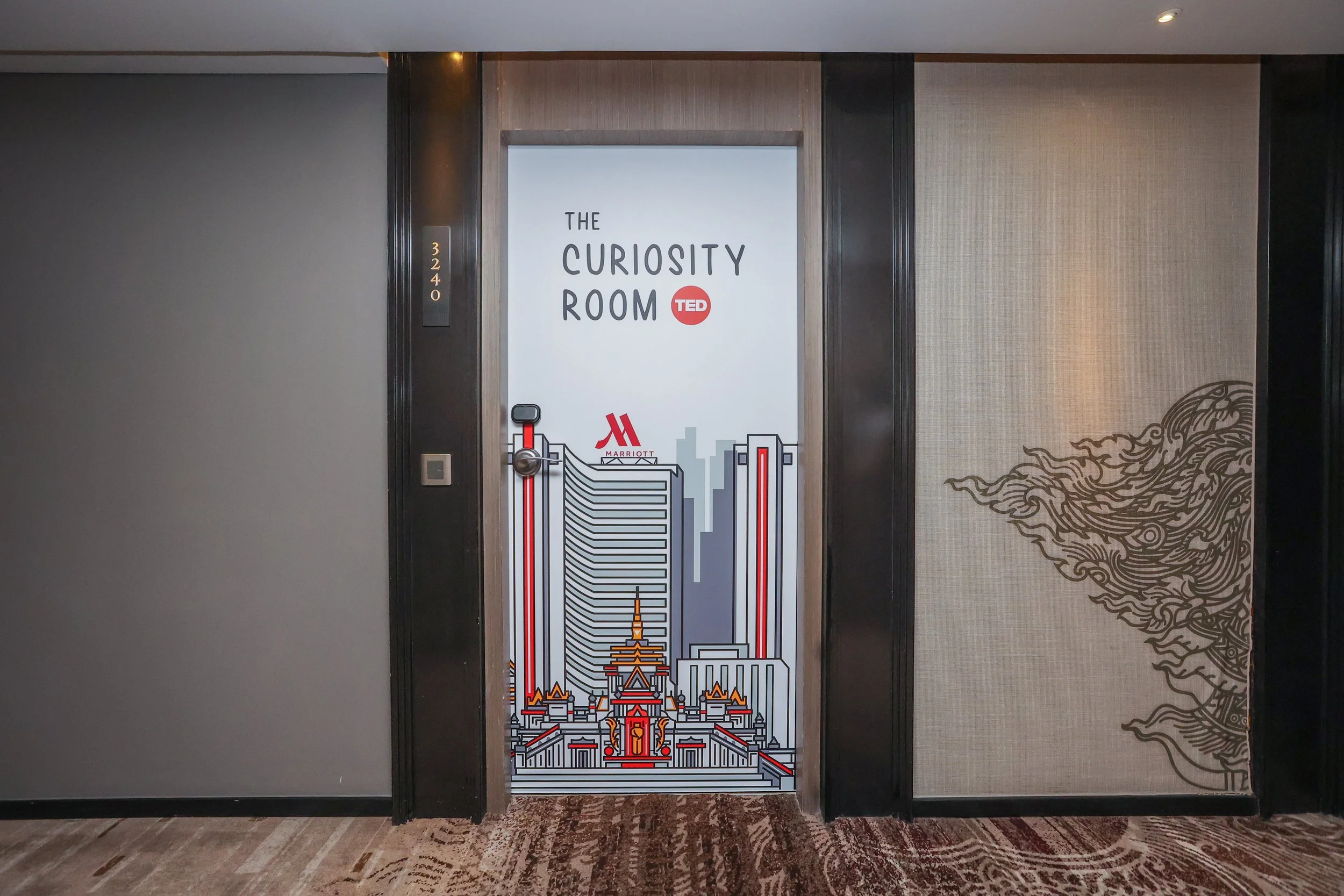 160 over 90 Ted x Marriott x Caleb Morris Custom Mural Installations ...