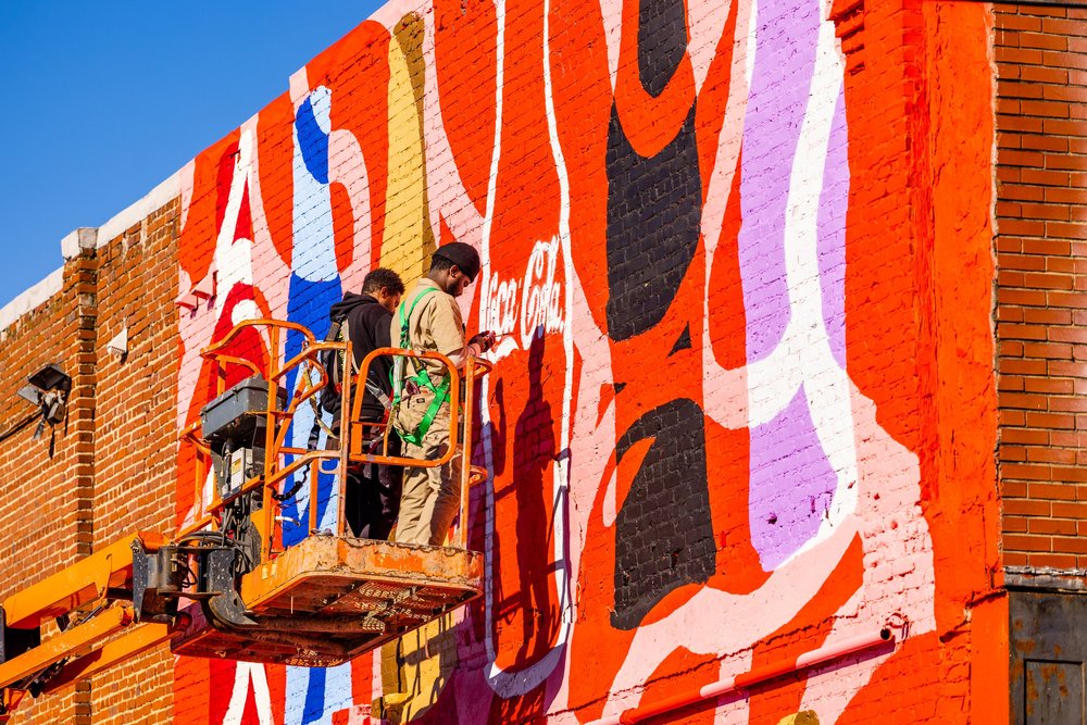 Coca Cola ATL Murals — ABV - CREATIVE AGENCY + ART GALLERY