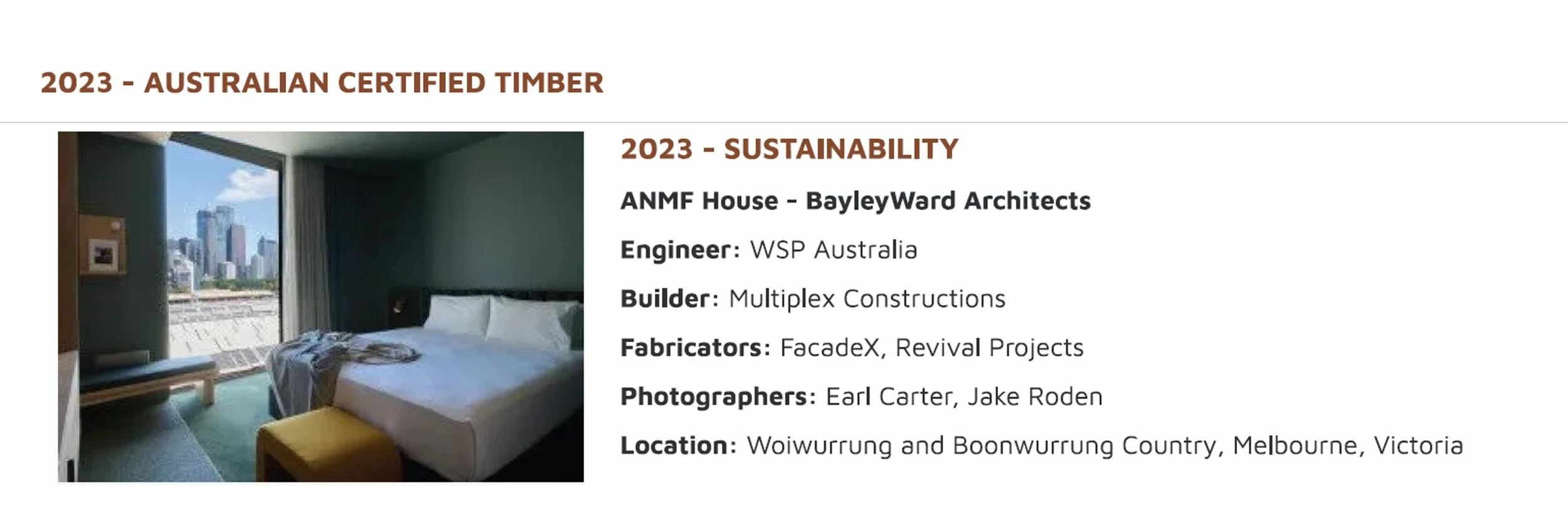 ANMF House Passivhaus Classic certified hotel in Melbourne, VIC ...