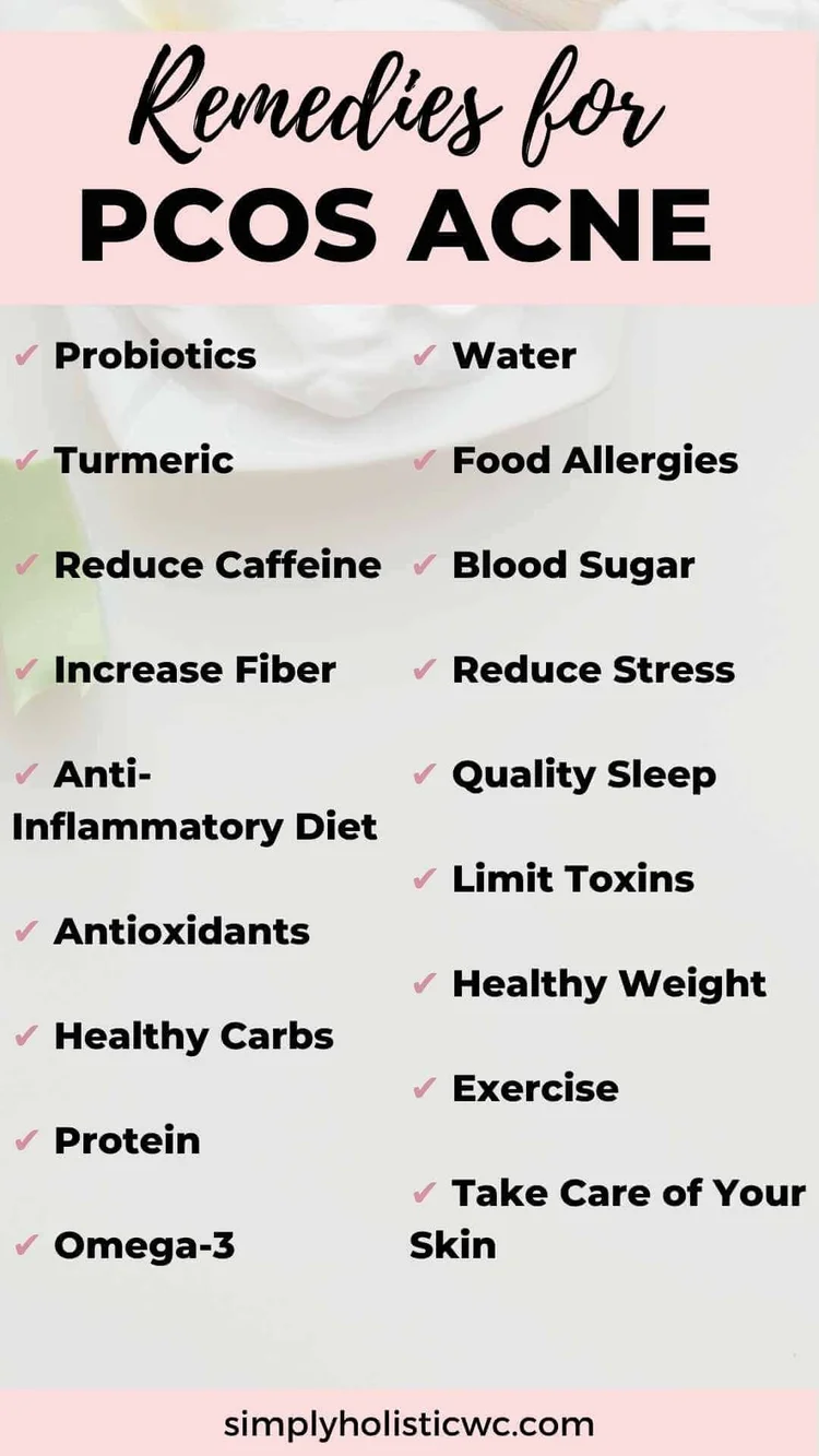 PCOS Acne: What Causes it and 19 Ways to Treat it Naturally — Simply ...