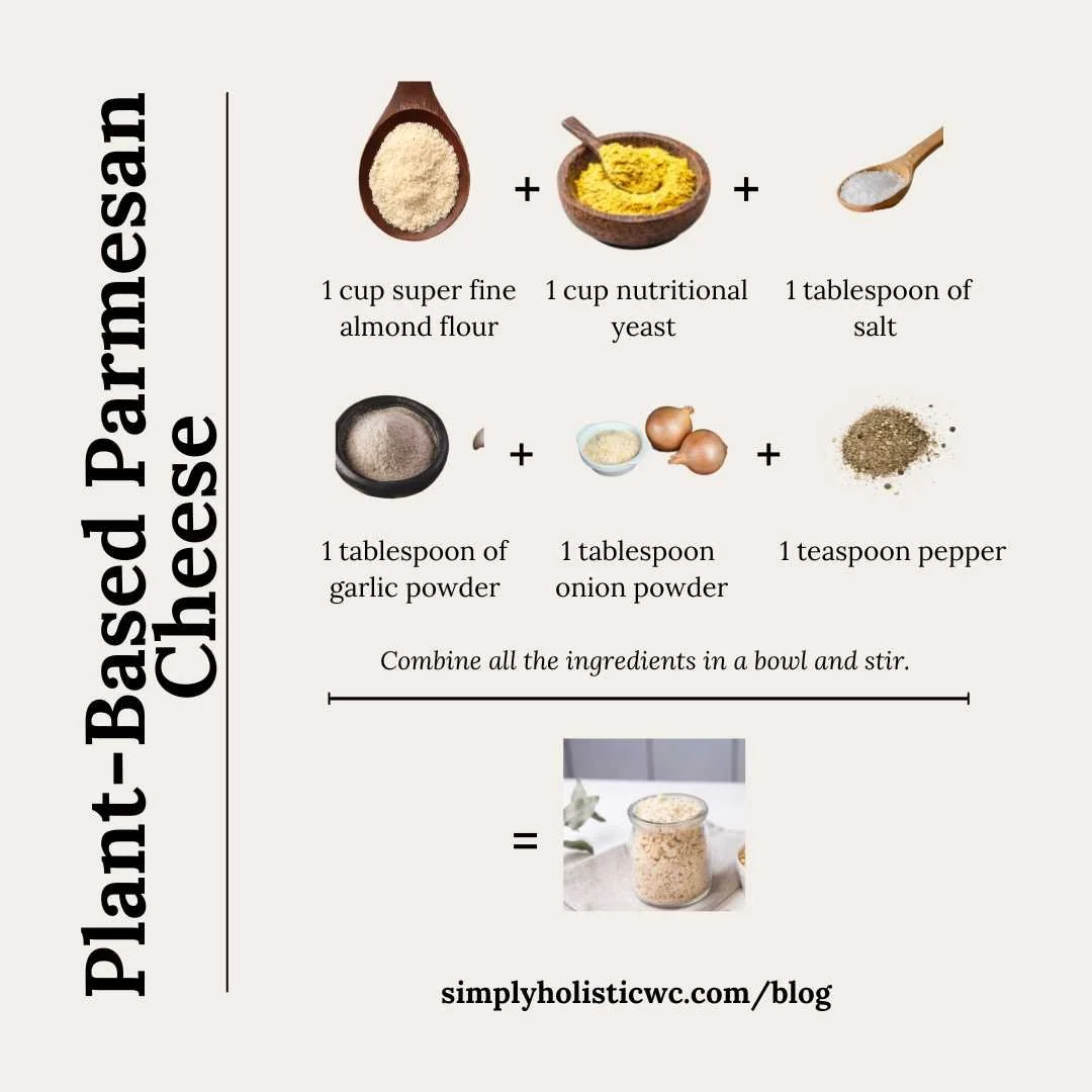 Vegan Parmesan Cheese — Simply Holistic Wellness
