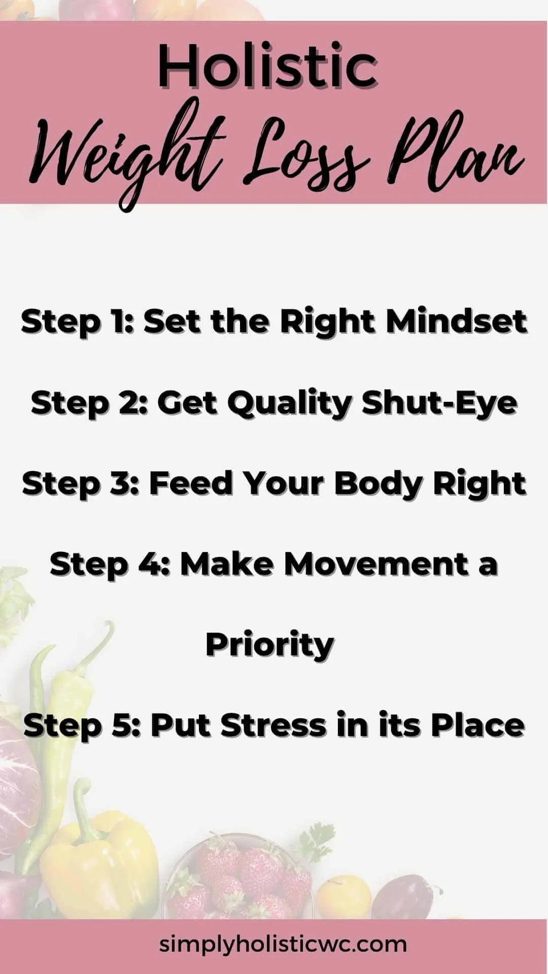 Holistic Plan for Weight Loss: The Ultimate Guide! — Simply Holistic ...