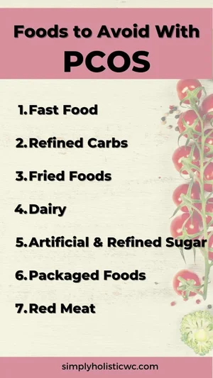 PCOS Diet: 15 Foods to Eat and 7 Foods to Avoid — Simply Holistic Wellness
