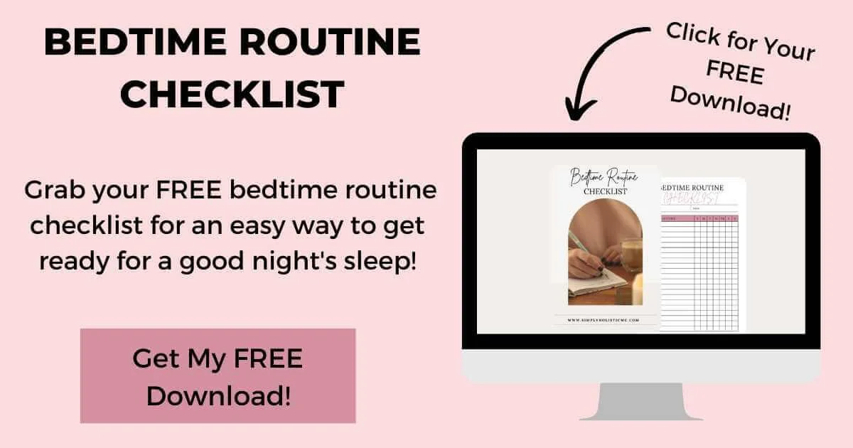 Stress-Reducing Bedtime Routine — Simply Holistic Wellness