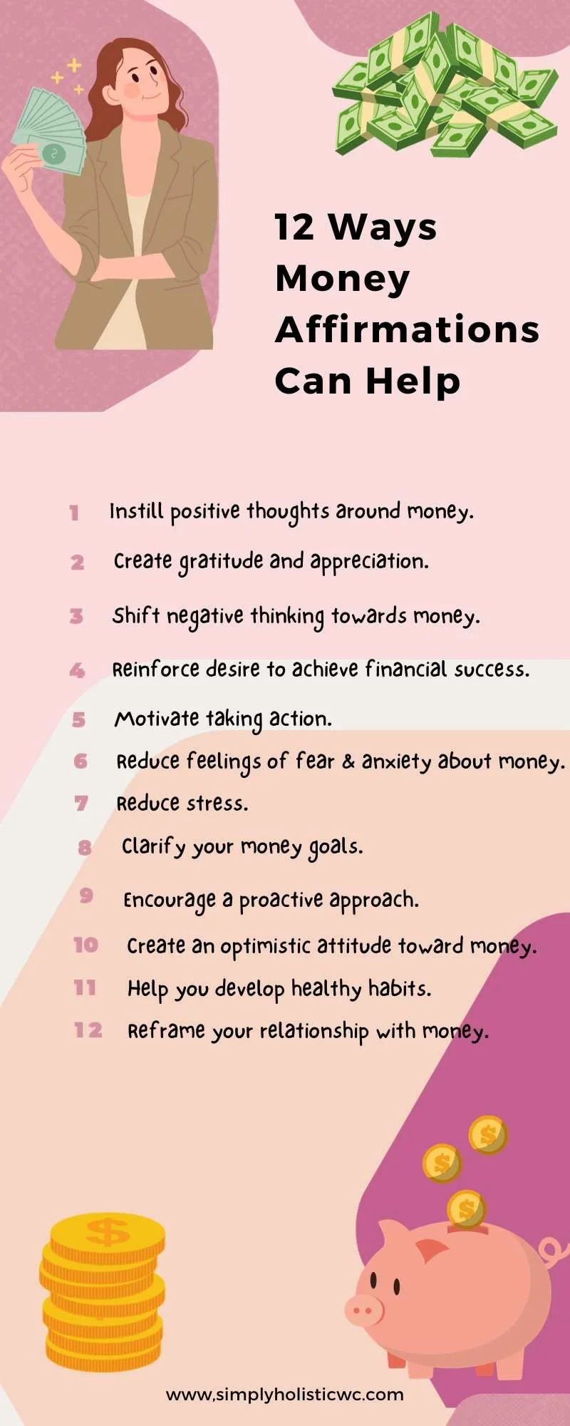 Powerful Money Affirmations for Abundance — Simply Holistic Wellness