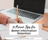 11 Proven Tips for Better Information Retention — Simply Holistic Wellness