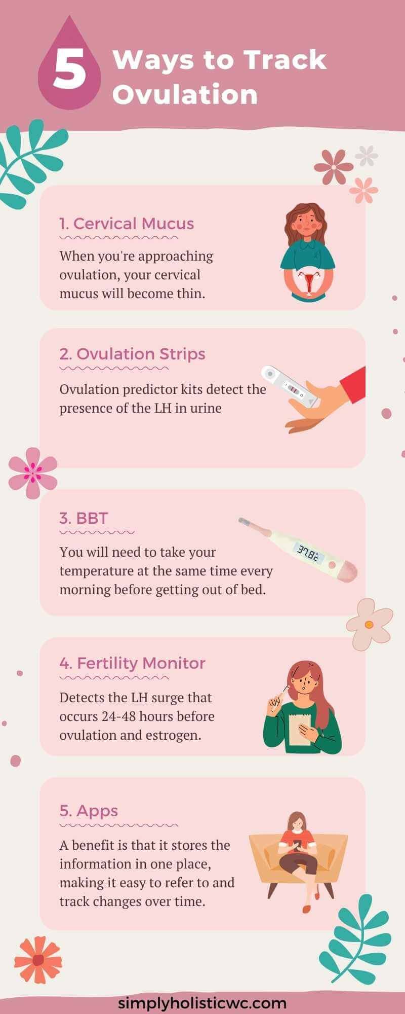 5 Ways to Track Ovulation when Trying to Get Pregnant — Simply Holistic ...