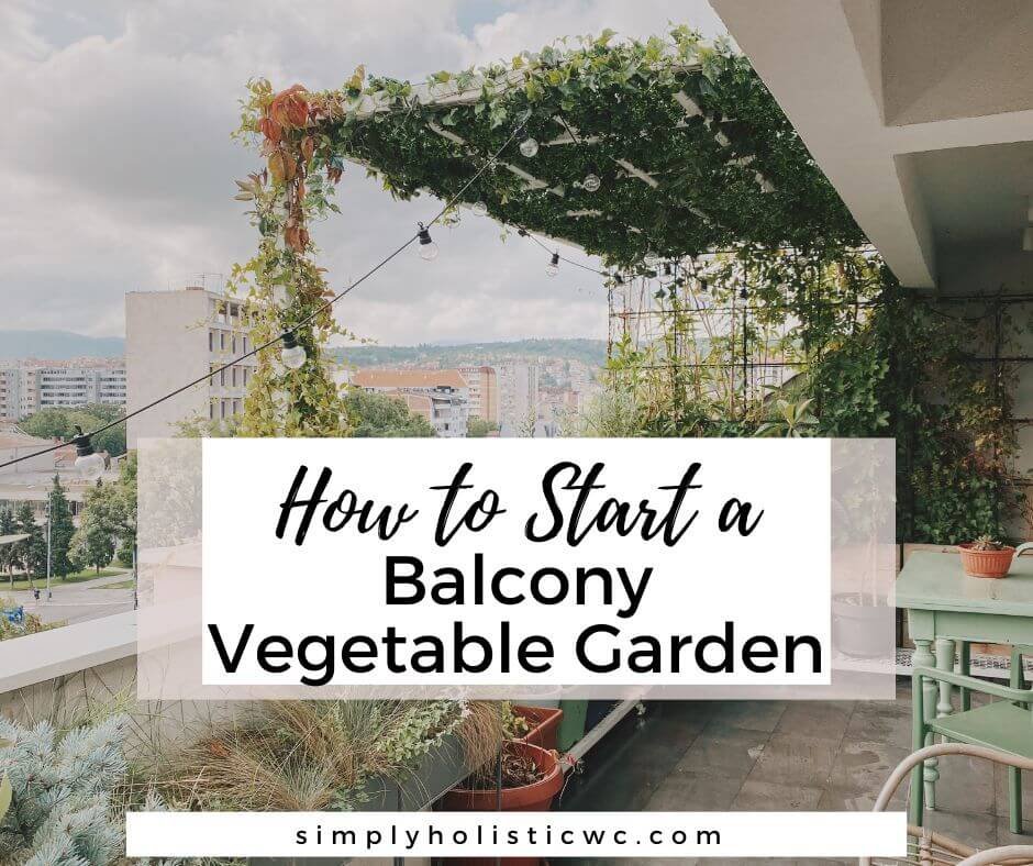 How to Start a Balcony Vegetable Garden — Simply Holistic Wellness