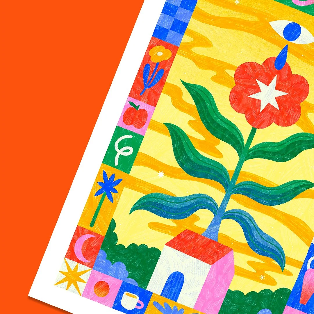 Totem print fine art A4 — Limistic