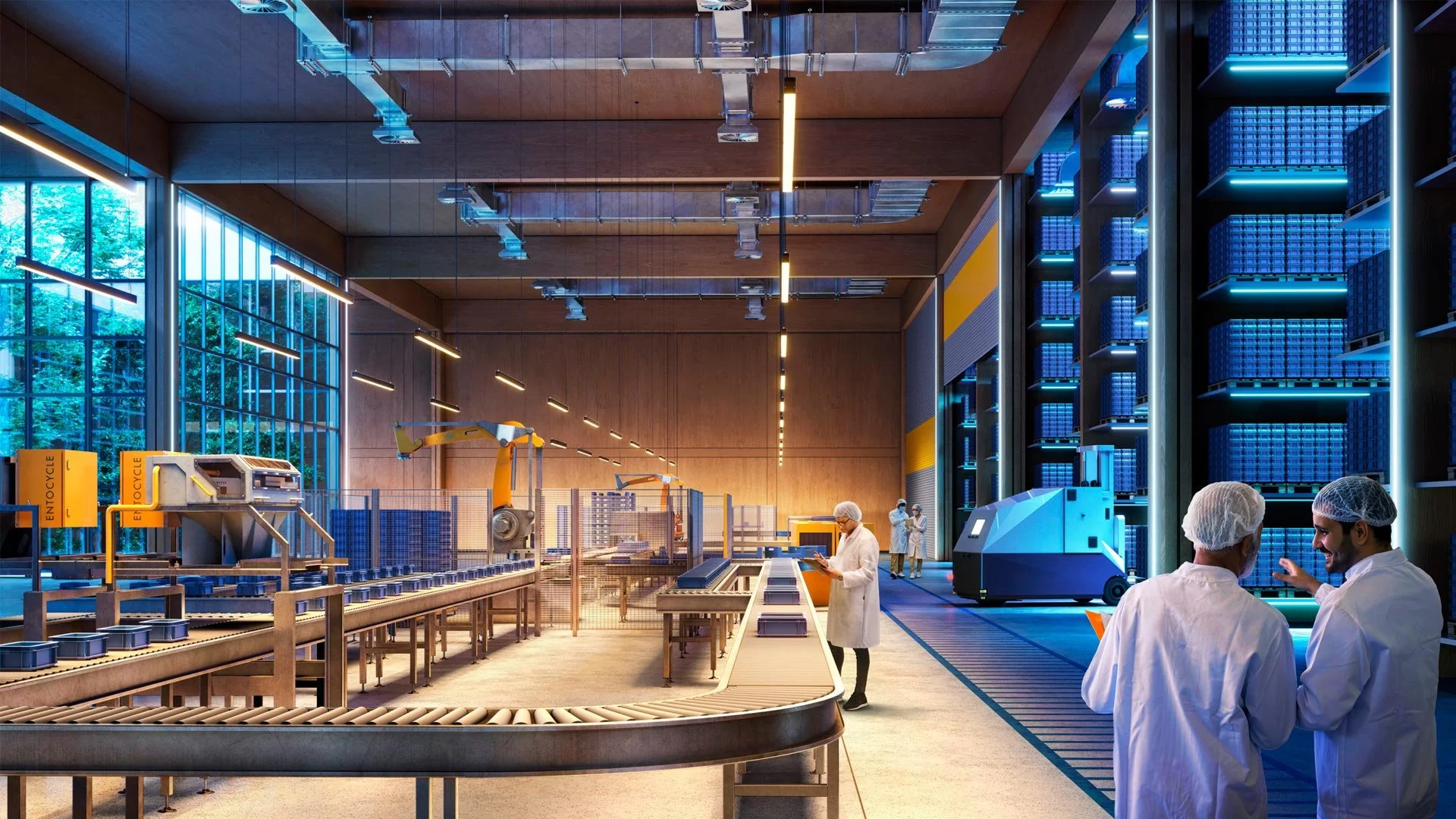 Modular insect farming technology — Entocycle | Insect farming technology