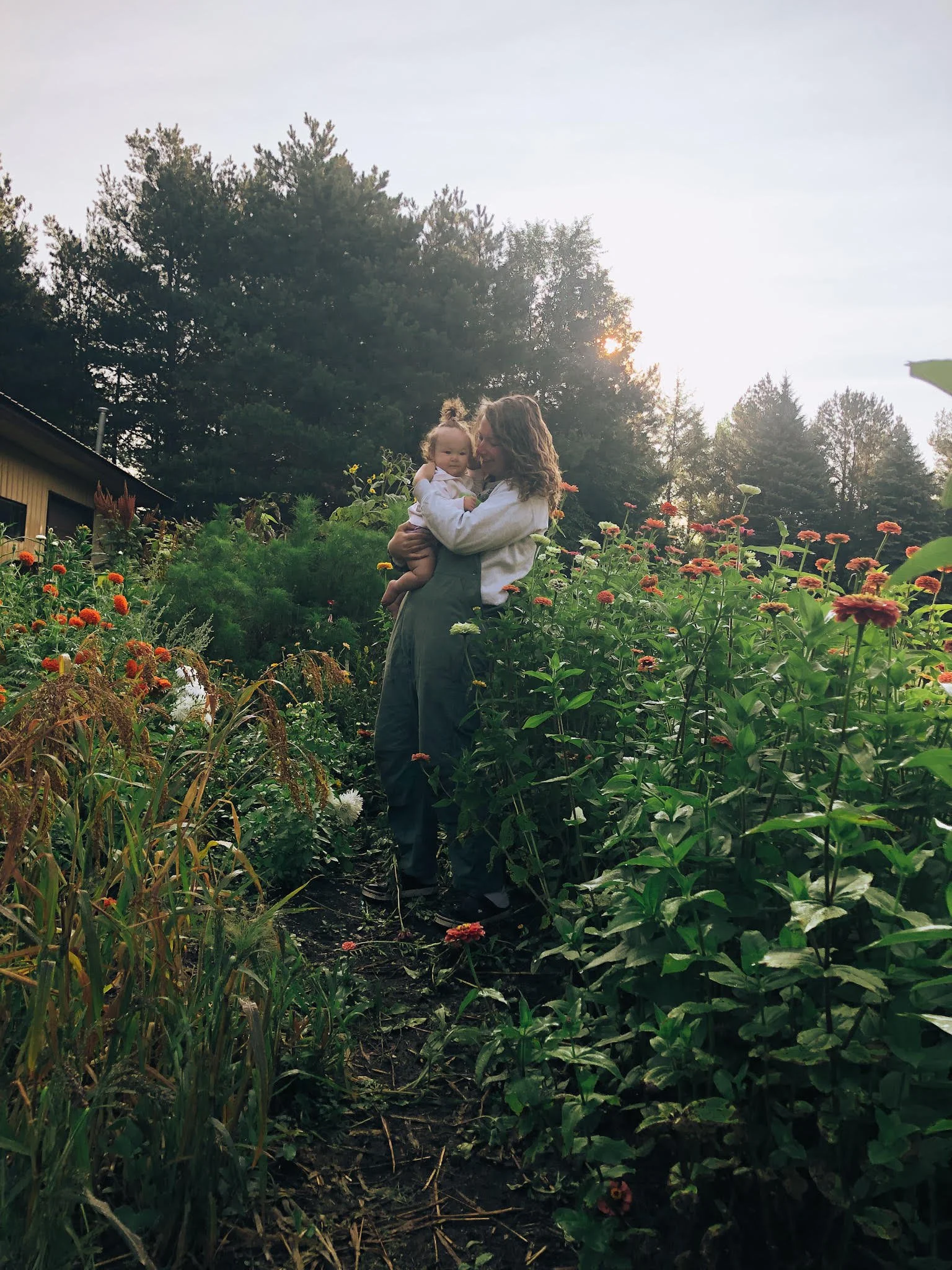 Flower Field Tumblr Girl