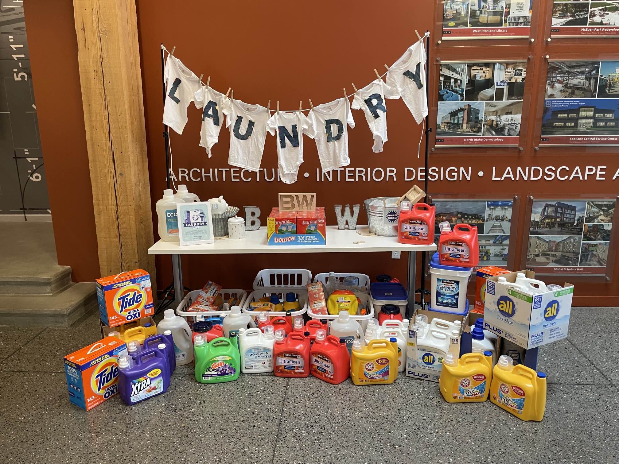Laundry Drive Ends in Success! | Bernardo Wills | Architecture & Land ...