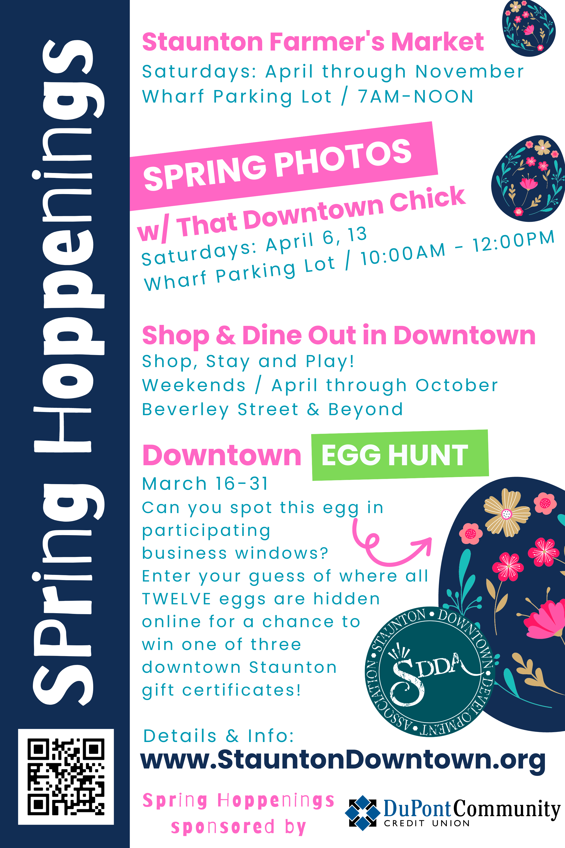 Spring Hoppenings — Staunton Downtown Development Association