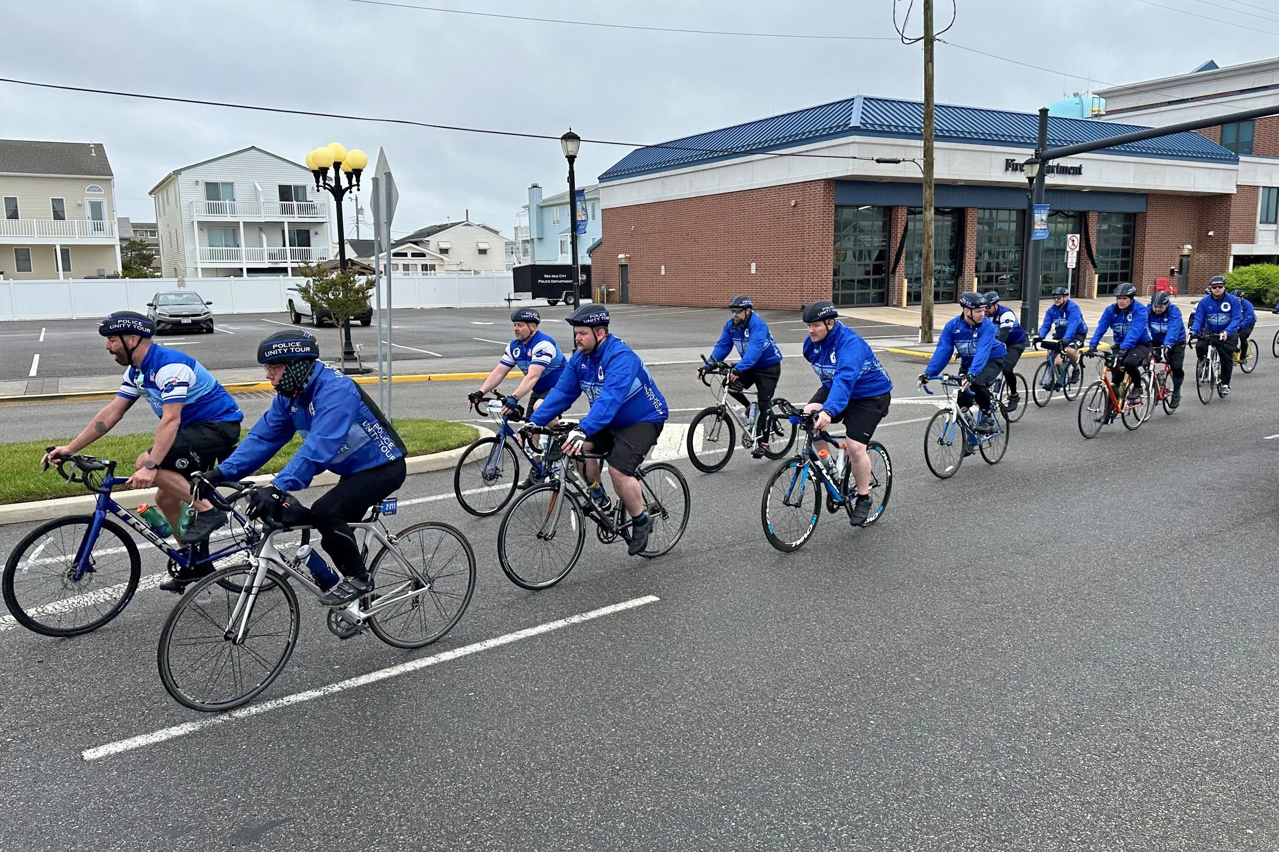 The Police Unity Bike Tour passed through Sea Isle City on May 10, 2024 ...