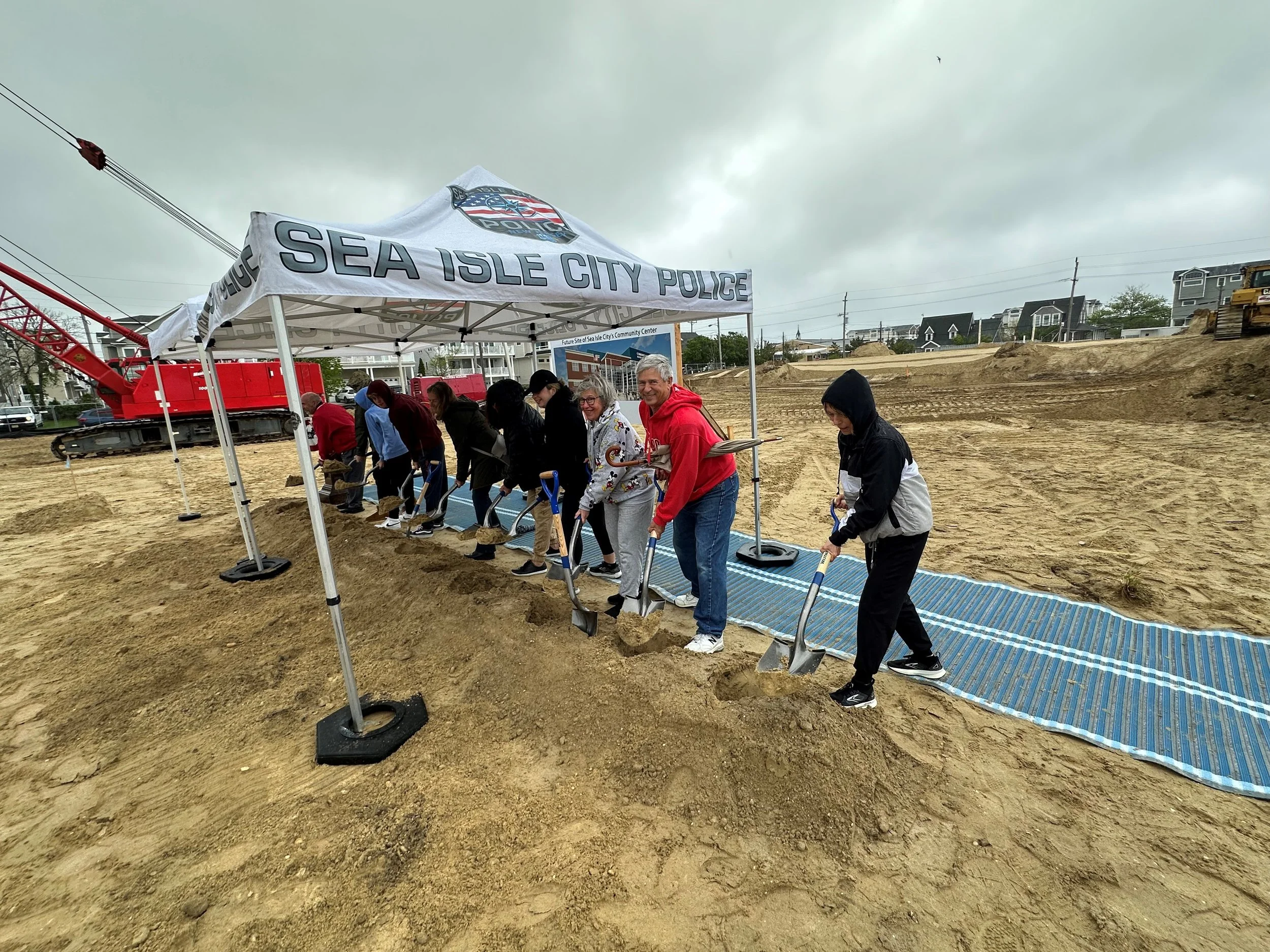 Mayor Desiderio hosted a Groundbreaking Ceremony for Sea Isle City’s ...