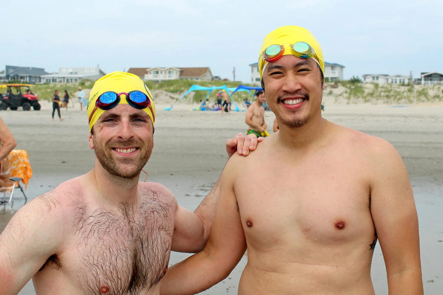 The SIC Beach Patrol's 2024 One-Mile Ocean Swim on July 20 started on ...