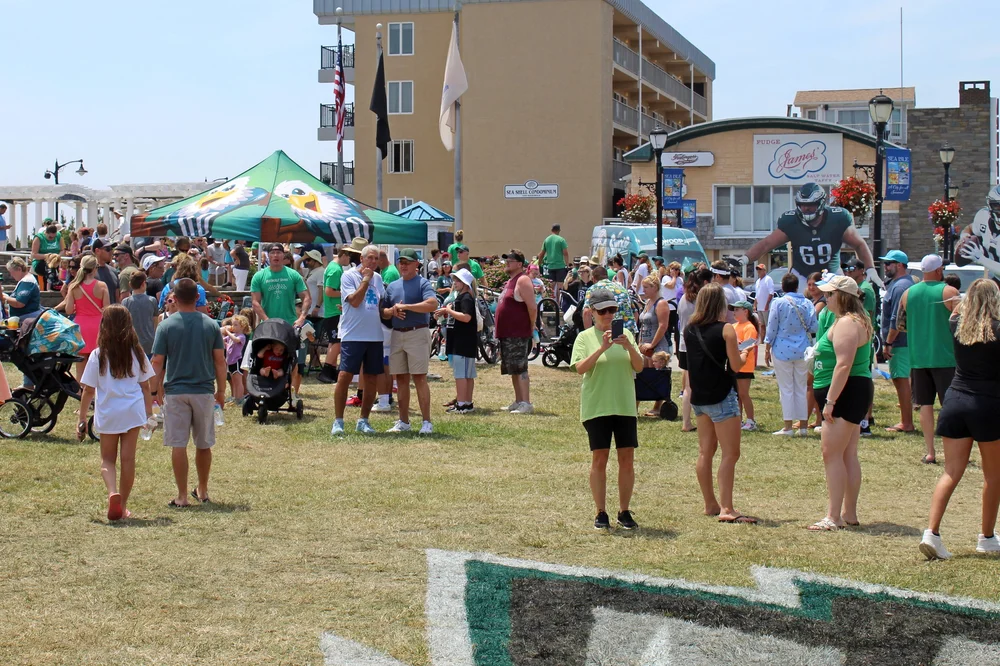 An “Eagles Takeover” event at Excursion Park raised funds the Eagles ...