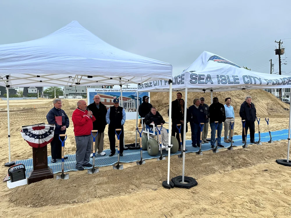 Mayor Desiderio hosted a Groundbreaking Ceremony for Sea Isle City’s ...