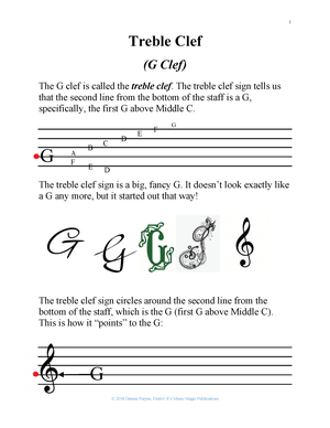 Note Reading — Presto! It's Music Magic