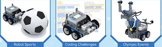 Robot Olympics — Coding for Kids. Design. Create. Explore.