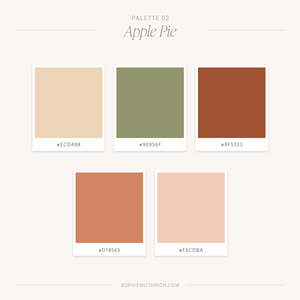Autumn Inspired Colour Palettes — Sophie Wuthrich | Polished ...