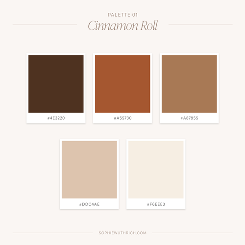 Autumn Inspired Colour Palettes — Sophie Wuthrich | Polished ...