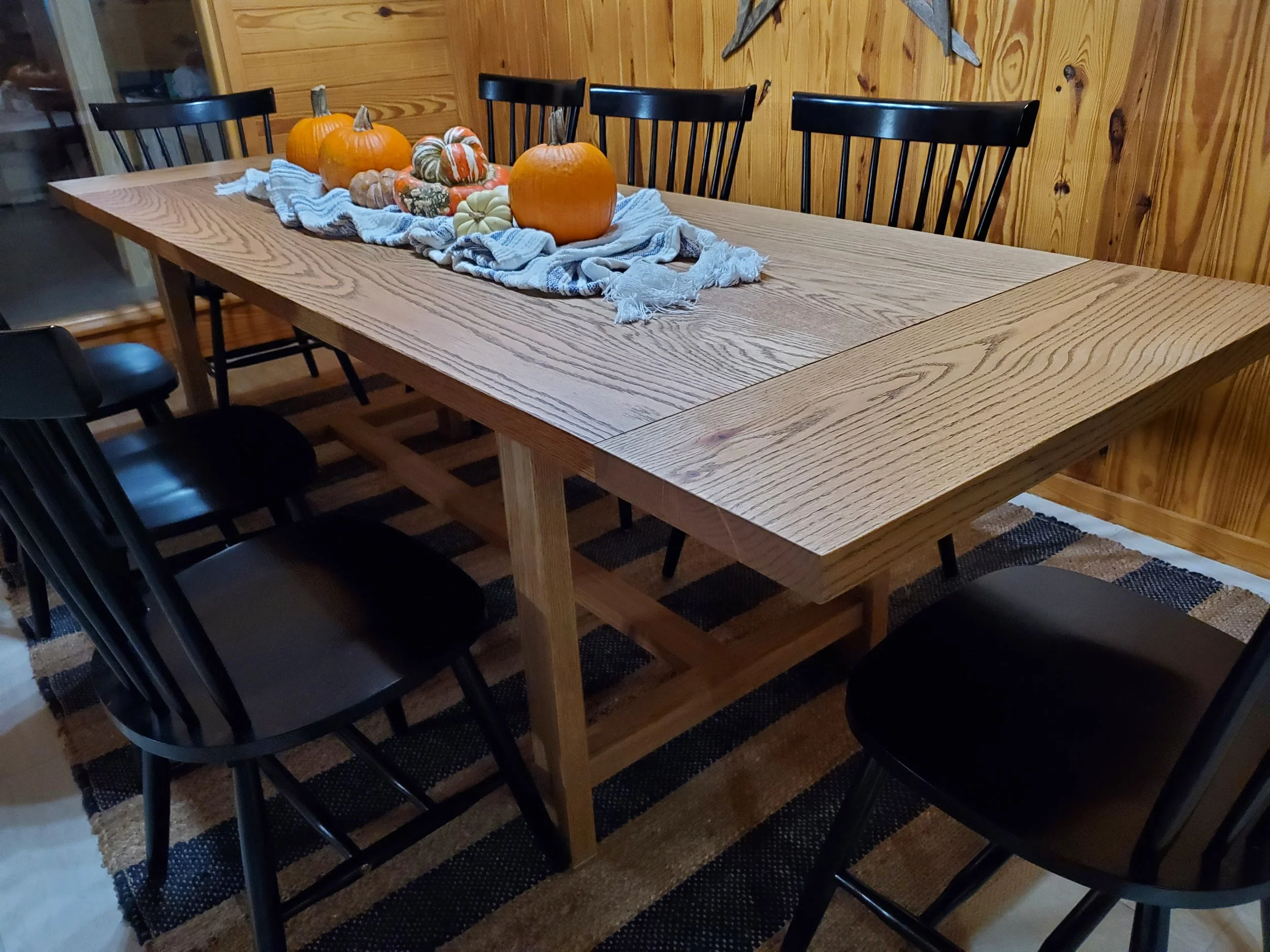 Breadboard Extension Table with Dovetail Base — CroucherCustom.com