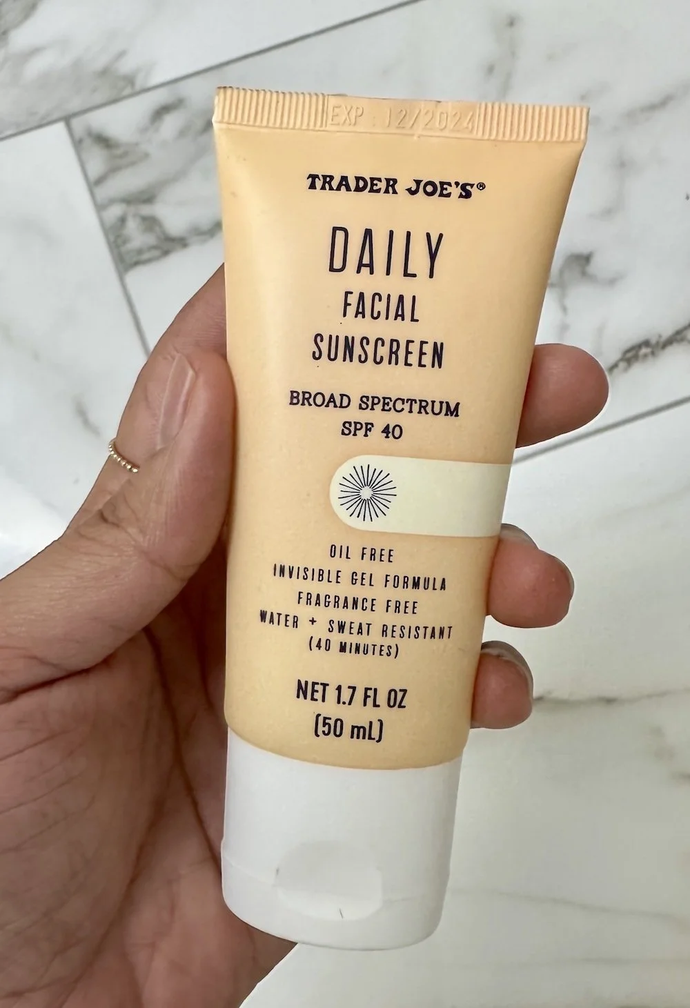 Trader Joe's Sunscreen: Daily Facial Sunscreen Review — Jessie Barnes ...