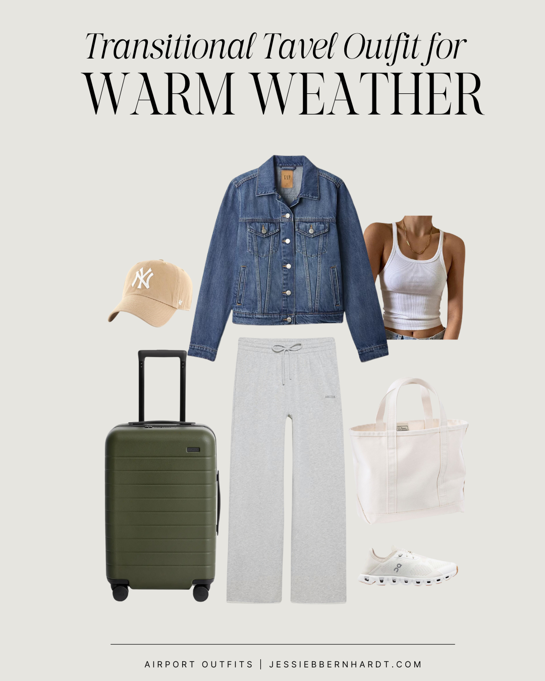 Cute & Comfy Airport Outfit Ideas To Travel In — Jessie Barnes Bernhardt