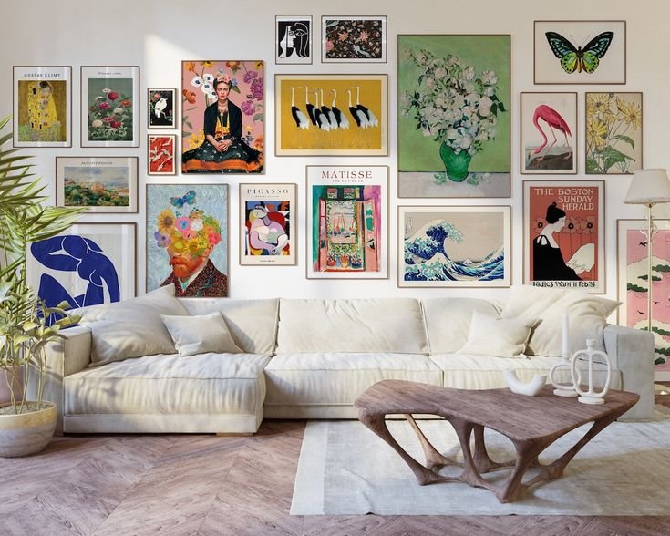 Tips for Creating The Perfect Eclectic Gallery Wall — Jessie Barnes ...