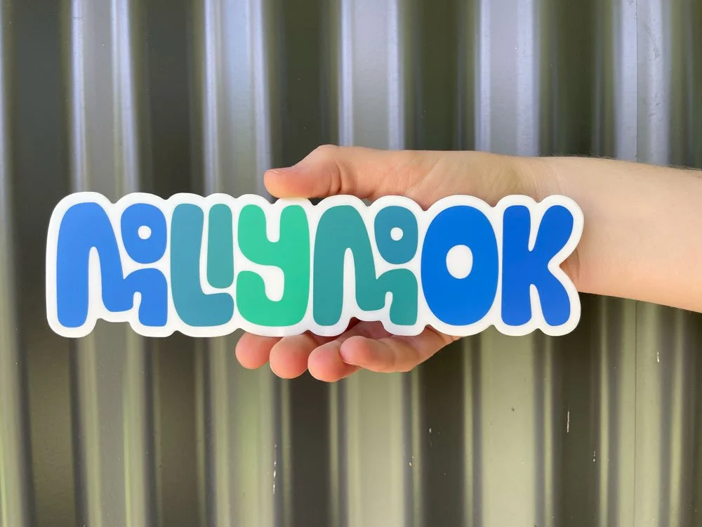 NSW SOUTH COAST BUMPER STICKER — Clare Moore Designs