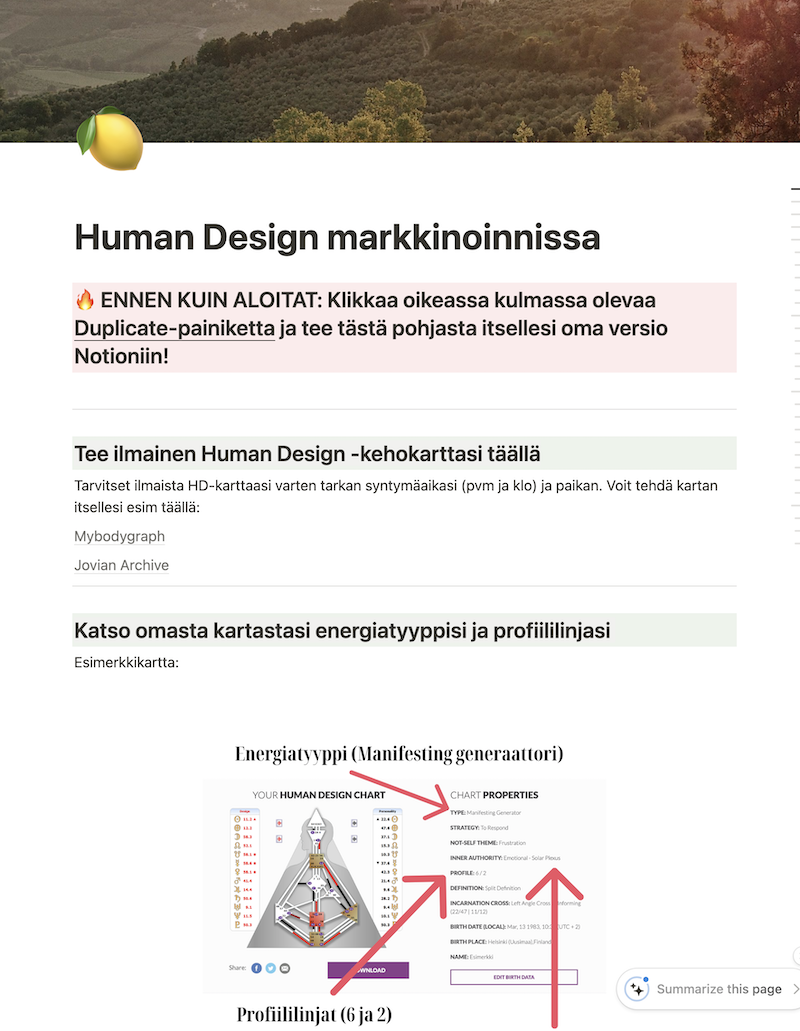 Human Design markkinoinnin apuna [suomeksi 🇫🇮] — Nellaino