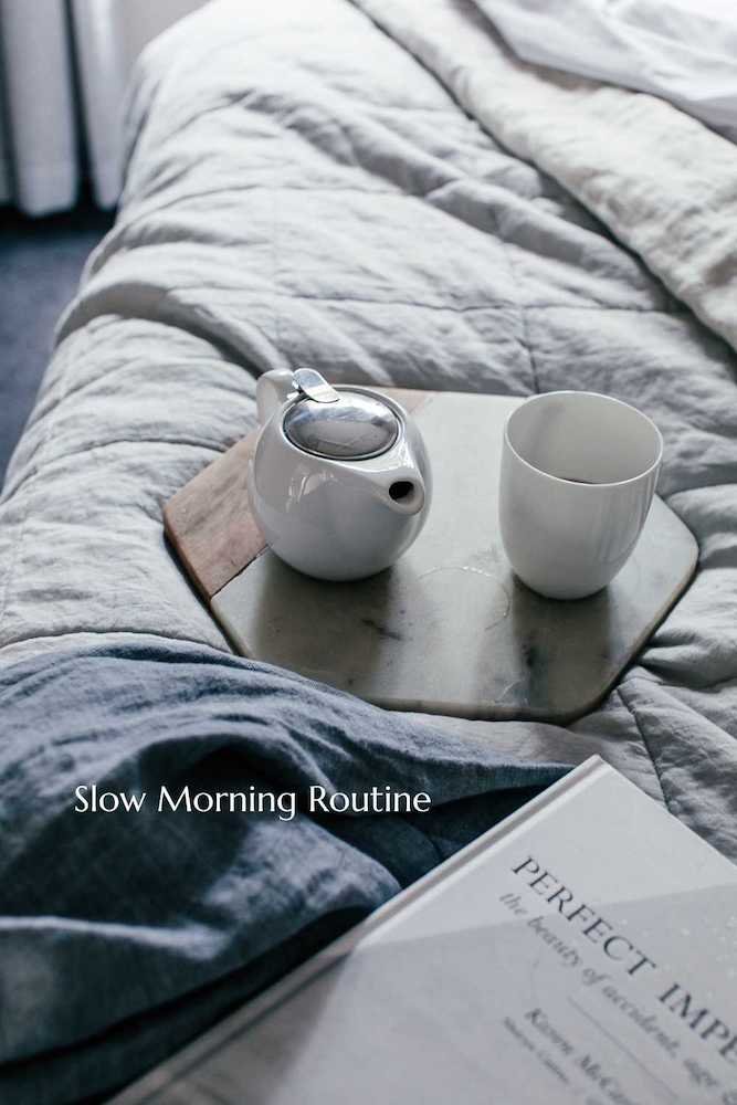 Slow living morning routine [for busy women ☕️] — Nellaino