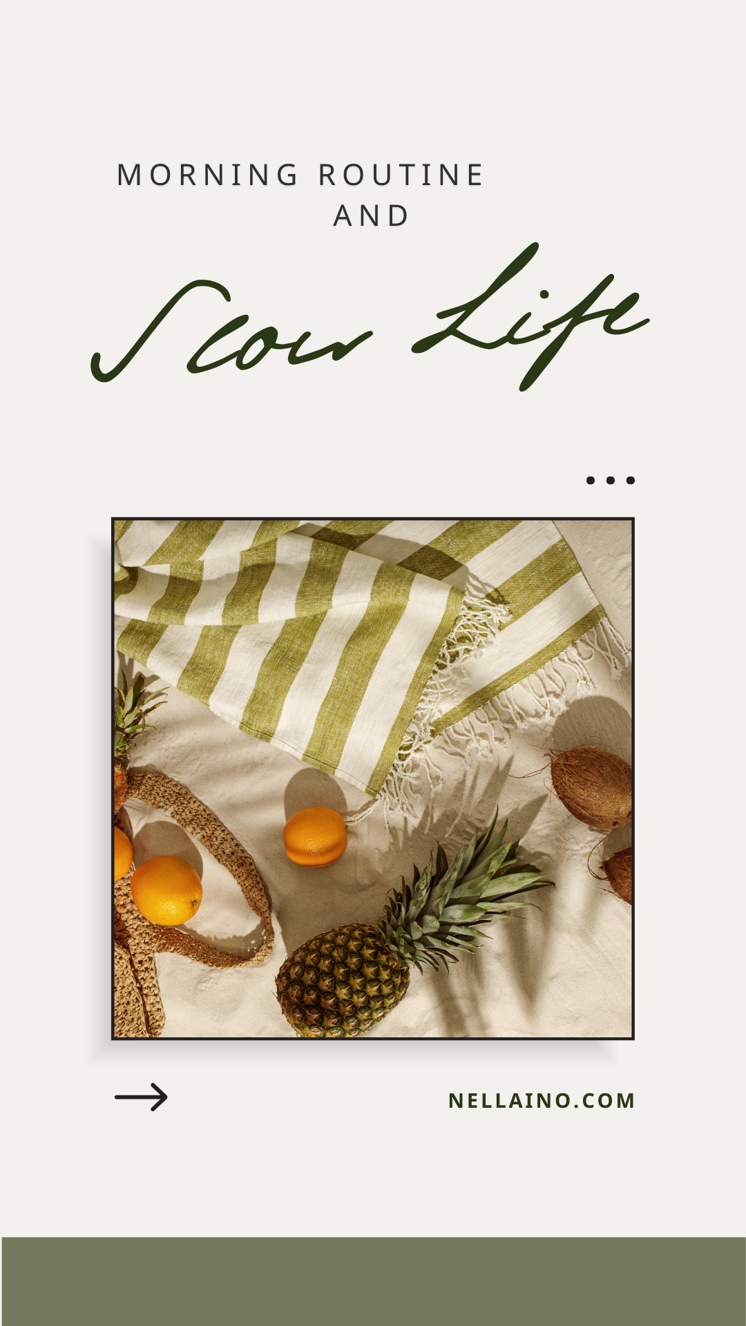 Slow living morning routine [for busy women ☕️] — Nellaino