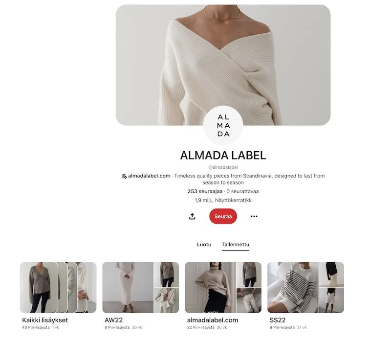 Pinterest markkinointi yrityksille [7 parasta vinkkiä 🔥] | Nellaino