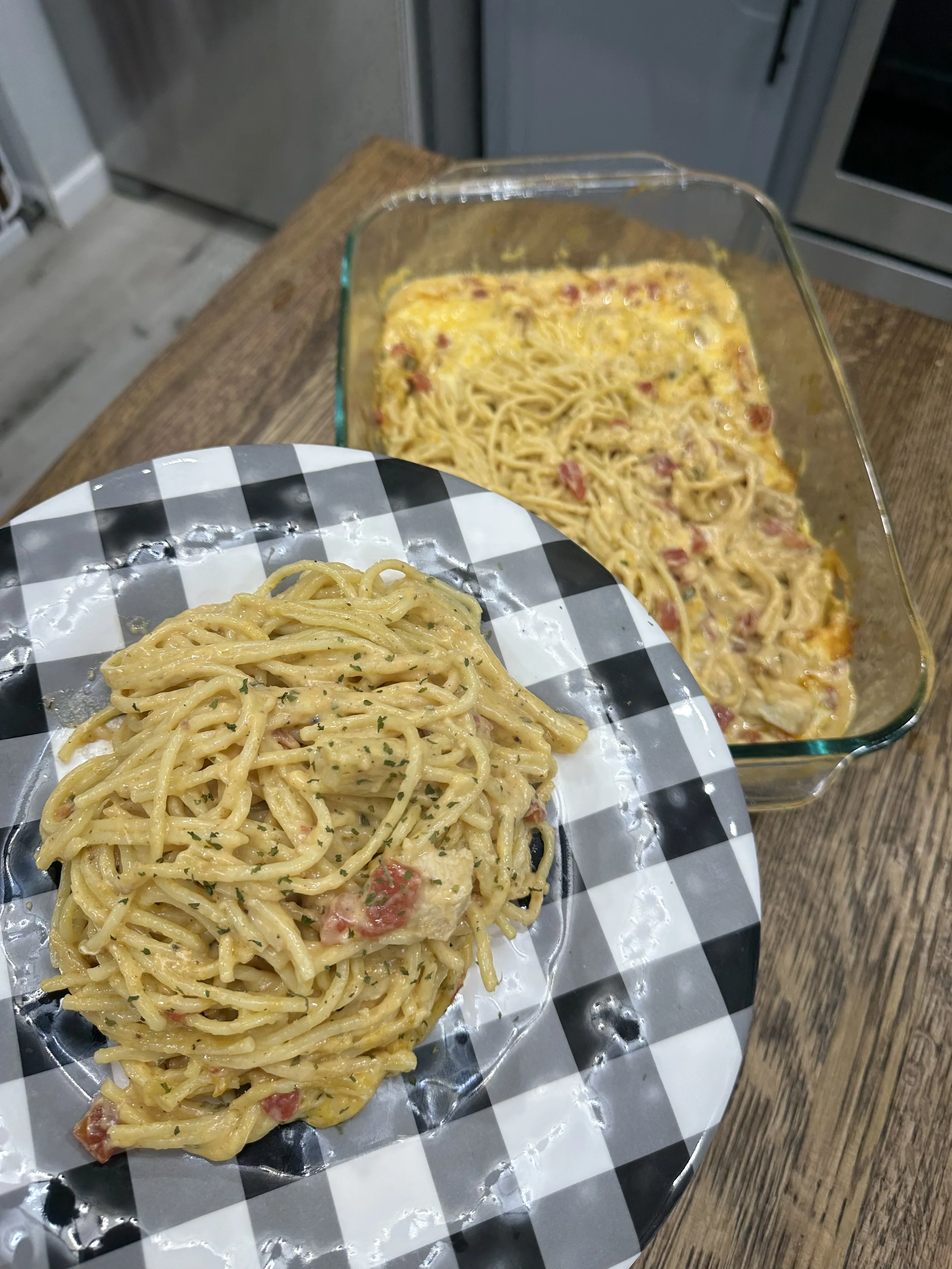 Baked Chicken Spaghetti — Cooking in the Midwest