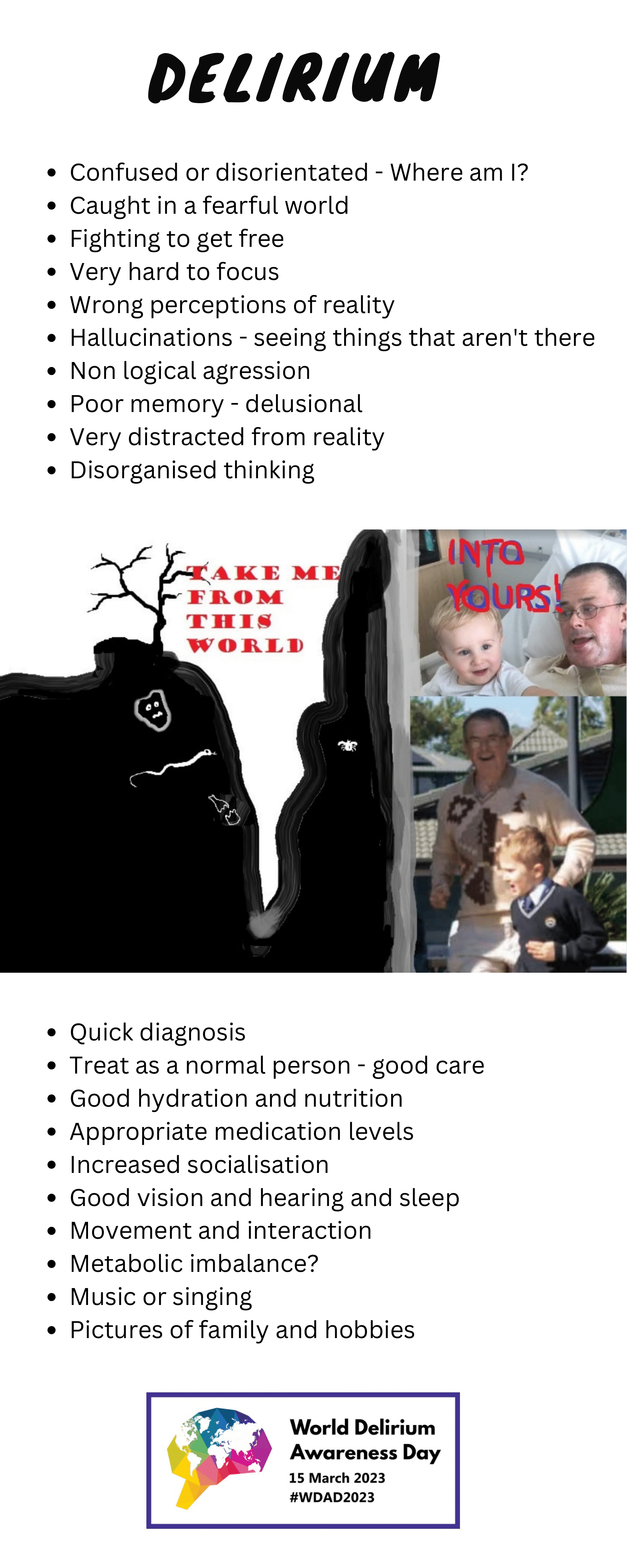 2023 — World Delirium Awareness Day