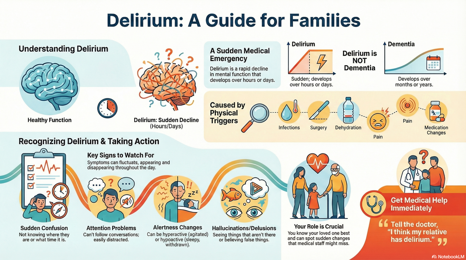 Delirium information for patients and carers — World Delirium Awareness Day