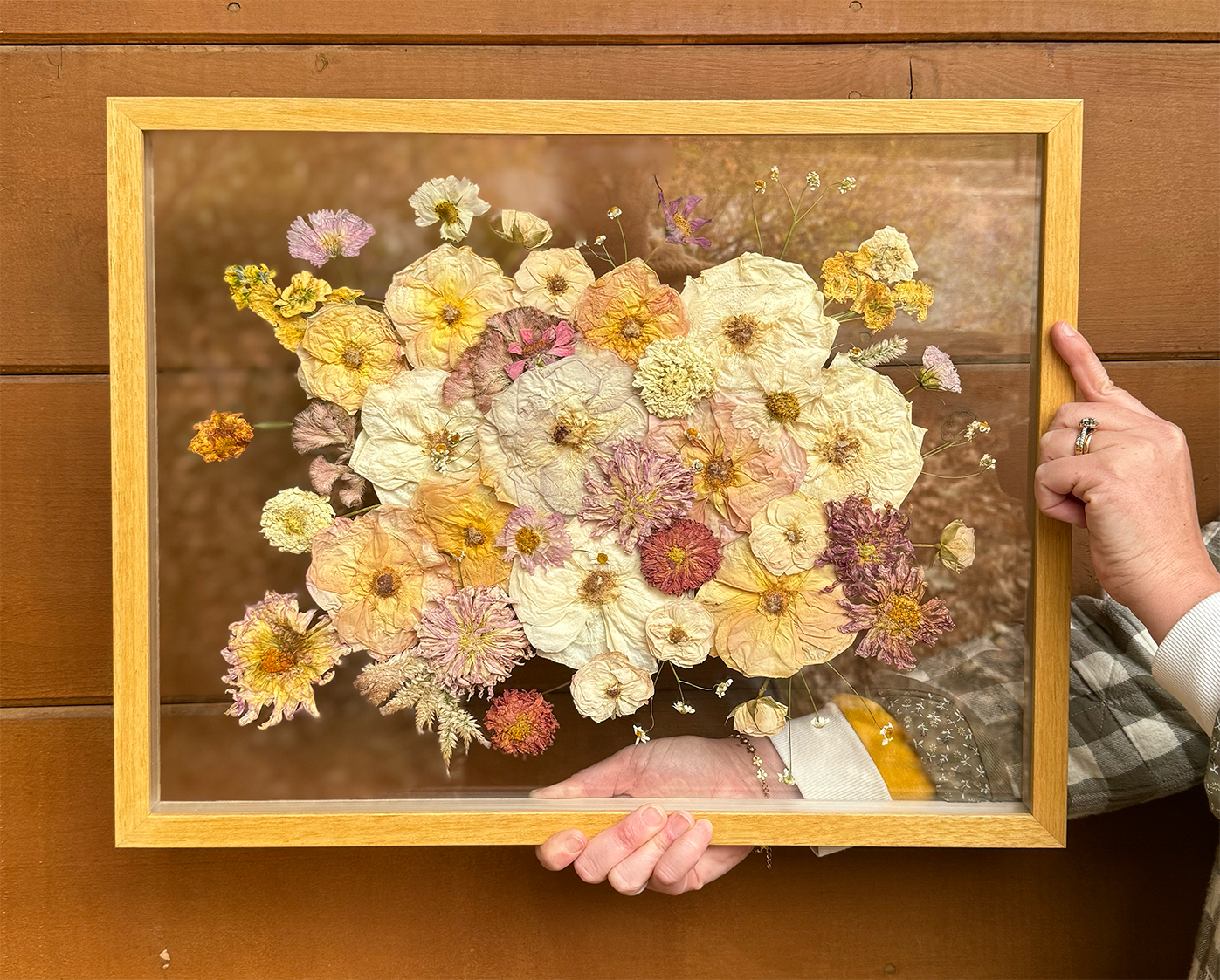 Bouquet Preservation & Pressed Flower Frames | For Keeps Florals