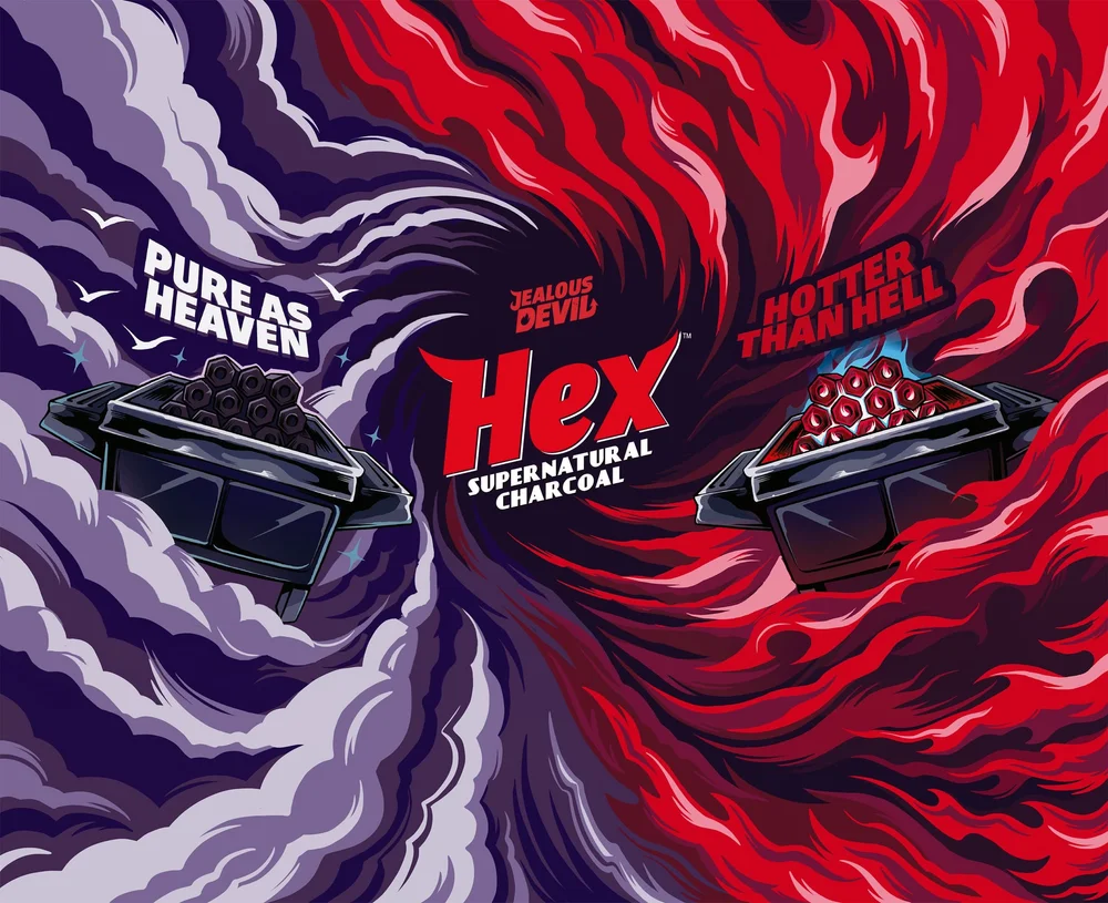 HEX SUPERNATURAL CHARCOAL — Jealous Devil