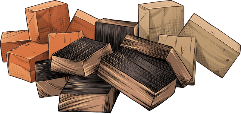 SMOKE WOOD BLOCKS — Jealous Devil