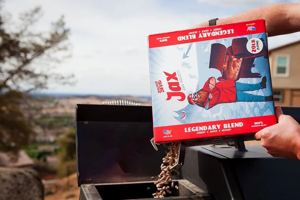 JAX BBQ PELLETS — Jealous Devil