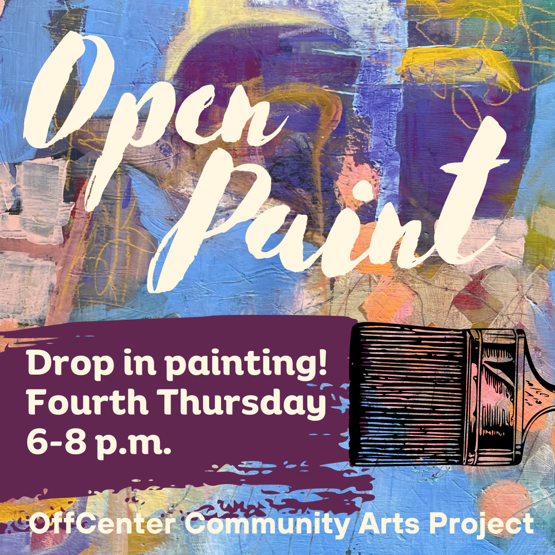 Drop in free painting studio time at OffCenter Community Arts ...