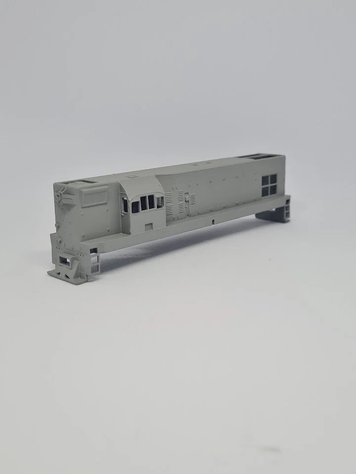 NZR DA class locomotive (shell) - NZ120 — 3 Foot 6 Models