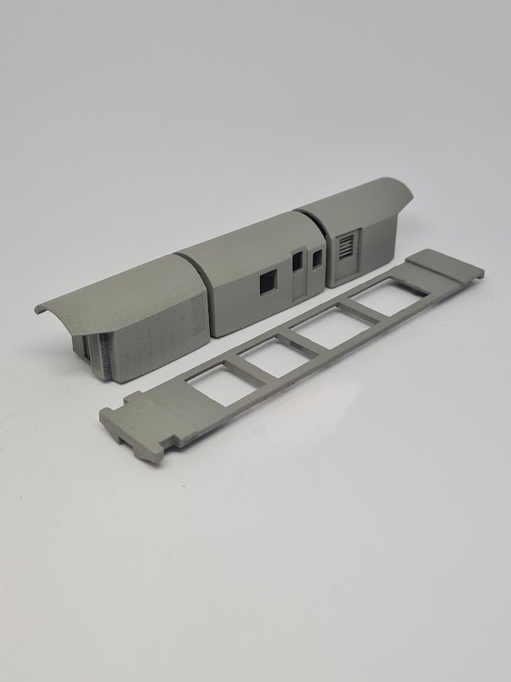 NZR 30ft F class guards van — 3 Foot 6 Models