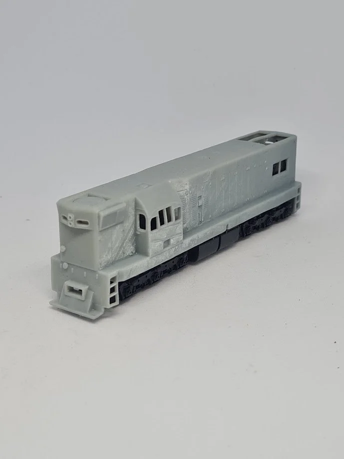 NZR DA class locomotive (shell) - NZ120 — 3 Foot 6 Models