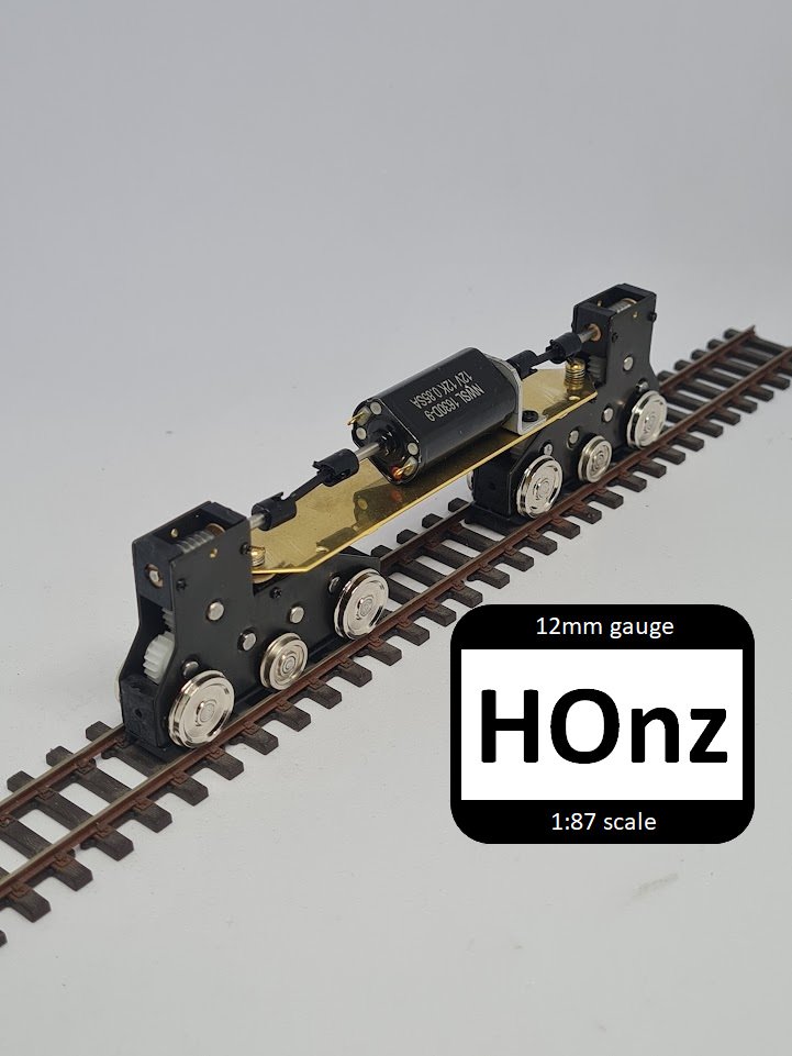 Tranz Rail DQ class locomotive - HOnz - coming soon — 3 Foot 6 Models