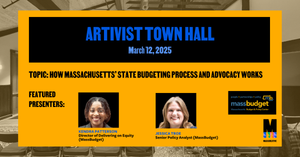 MARCH 2025 ARTIVIST TOWN HALL — MASSCreative