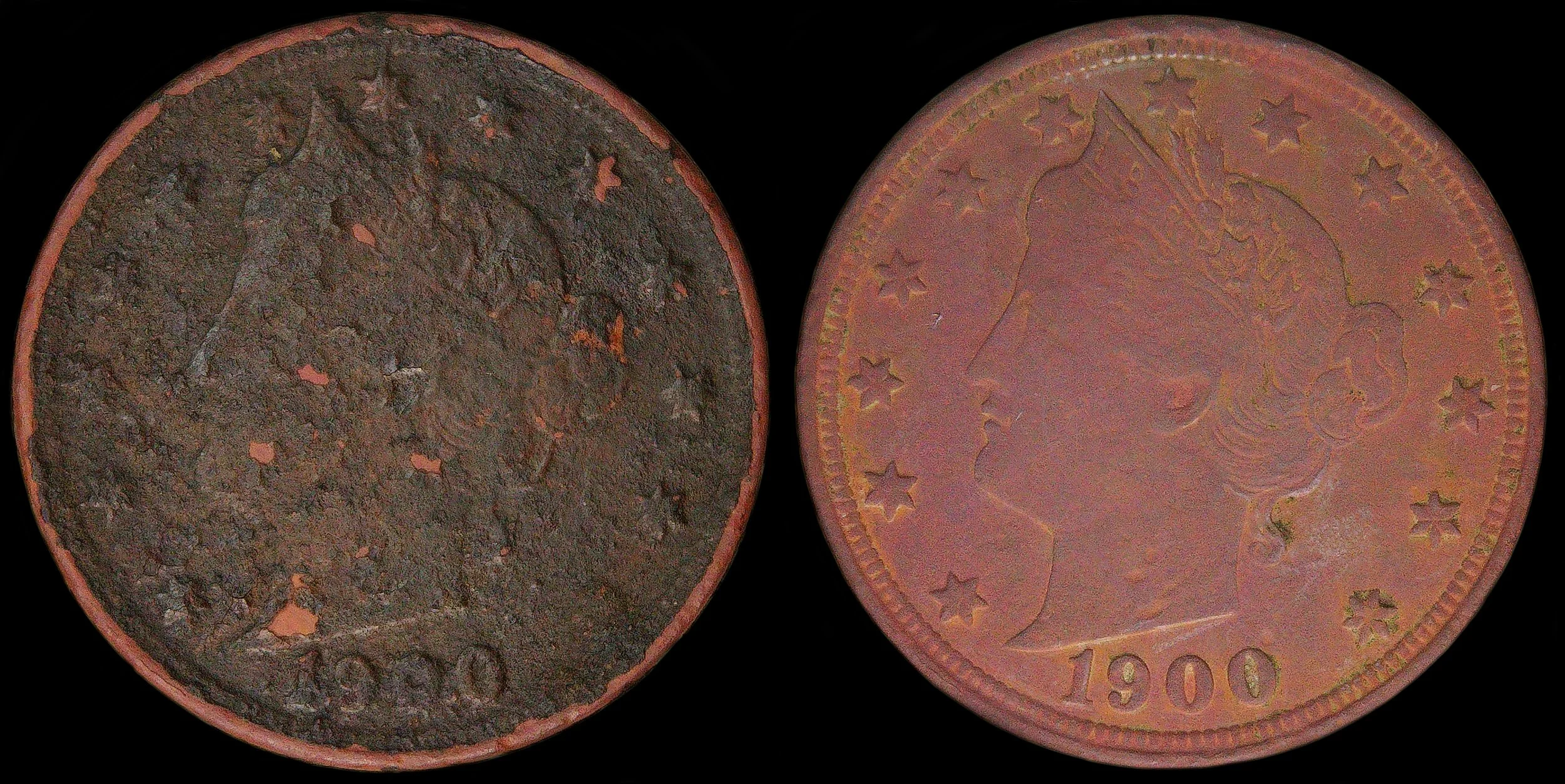 Rare Coins & Relics - Cleaning Coins: Alkali Washing with Sodium ...