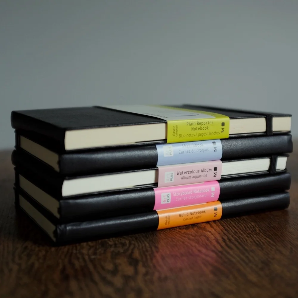 Moleskine Notebooks, a Comparison — Soraya • Bradley